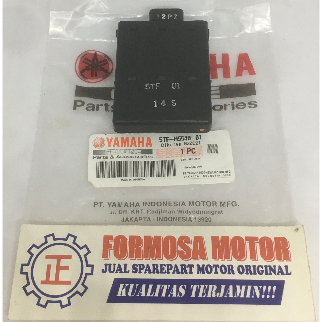 Jual CDI YAMAHA JUPITER Z KODE 5TF-H5540-01 YAMAHA ORIGINAL | Shopee ...
