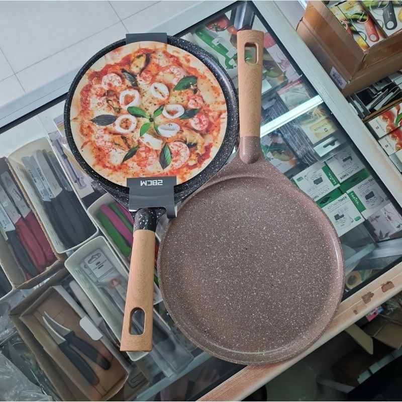 Jual MGC-Pizza28cm Pan Non Stick D28cm , Food Grade Hitam/Coklat ...