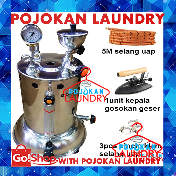 Jual Nagamoto 10 Liter/WIPROMOTO 10 Liter/Tabung Setrika Uap Manual 10 ...