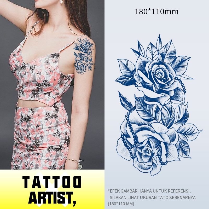 Jual Bunga, tattoo, tattoo, tattoo temporer, tinta kertas Bali, tahan ...