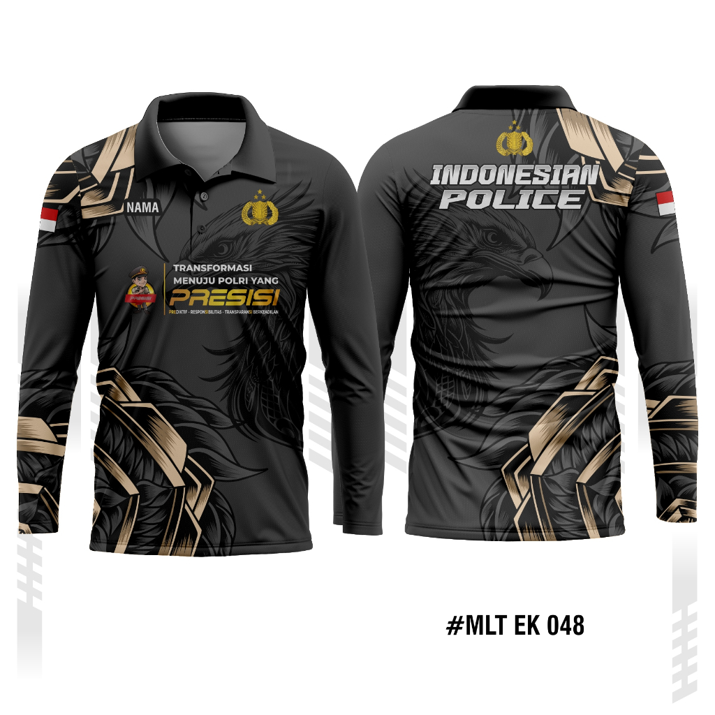 Jual CITROTEES Jersey Polisi | Jersey Indonesian Police Full Printing ...