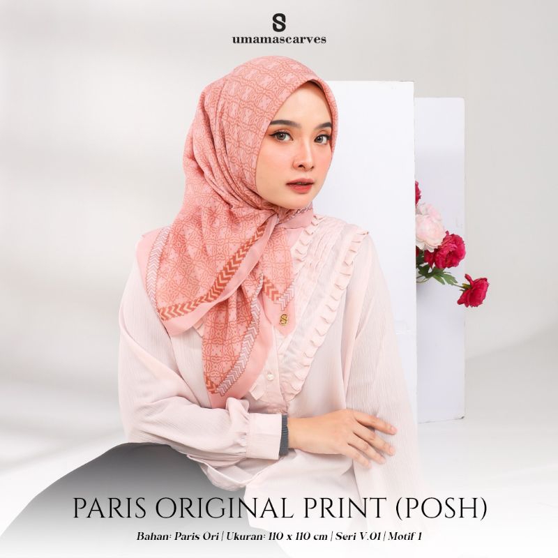 Jual PARIS ORIGINAL PRINT UMAMA SCARVES (10pcs) | Shopee Indonesia