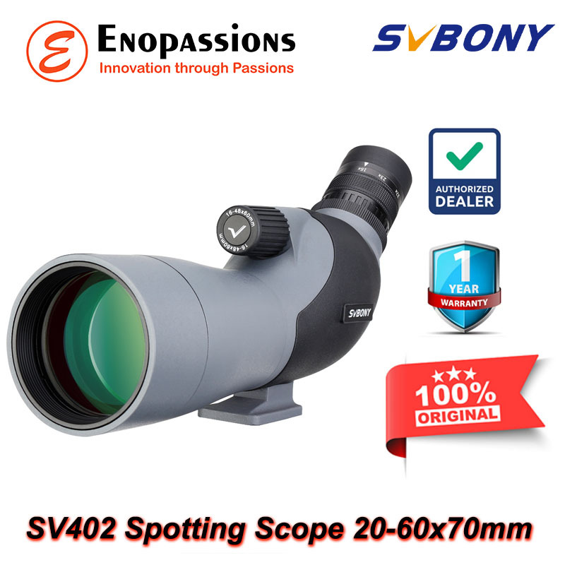 Jual Svbony SV402 Zoom Spotting Scope 20-60x70mm BK7 FMC | Shopee Indonesia