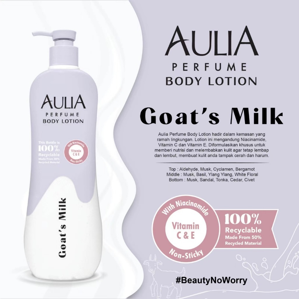 Jual Aulia Perfume Hand Body Lotion 600 Ml | Shopee Indonesia