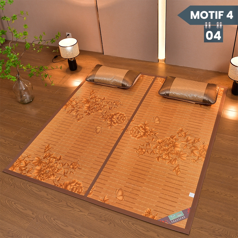 Jual NEW!! Tikar Lipat Bambu / Karpet Rotan Halus Premium Uk 160cm x ...