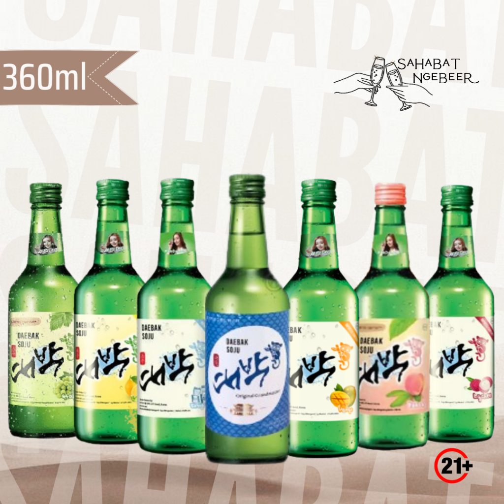 Jual Daebak Soju All Variant 360ml | Shopee Indonesia