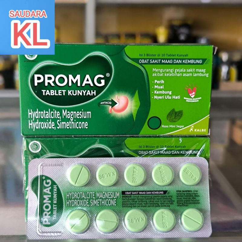 Jual PROMAG Tablet 3x10 Tablet | Shopee Indonesia