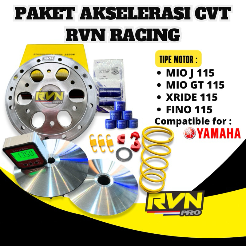 Jual PAKET FULL UPGRADE CVT MIO J FINO 115 X RIDE 115 SOUL GT 115 ...