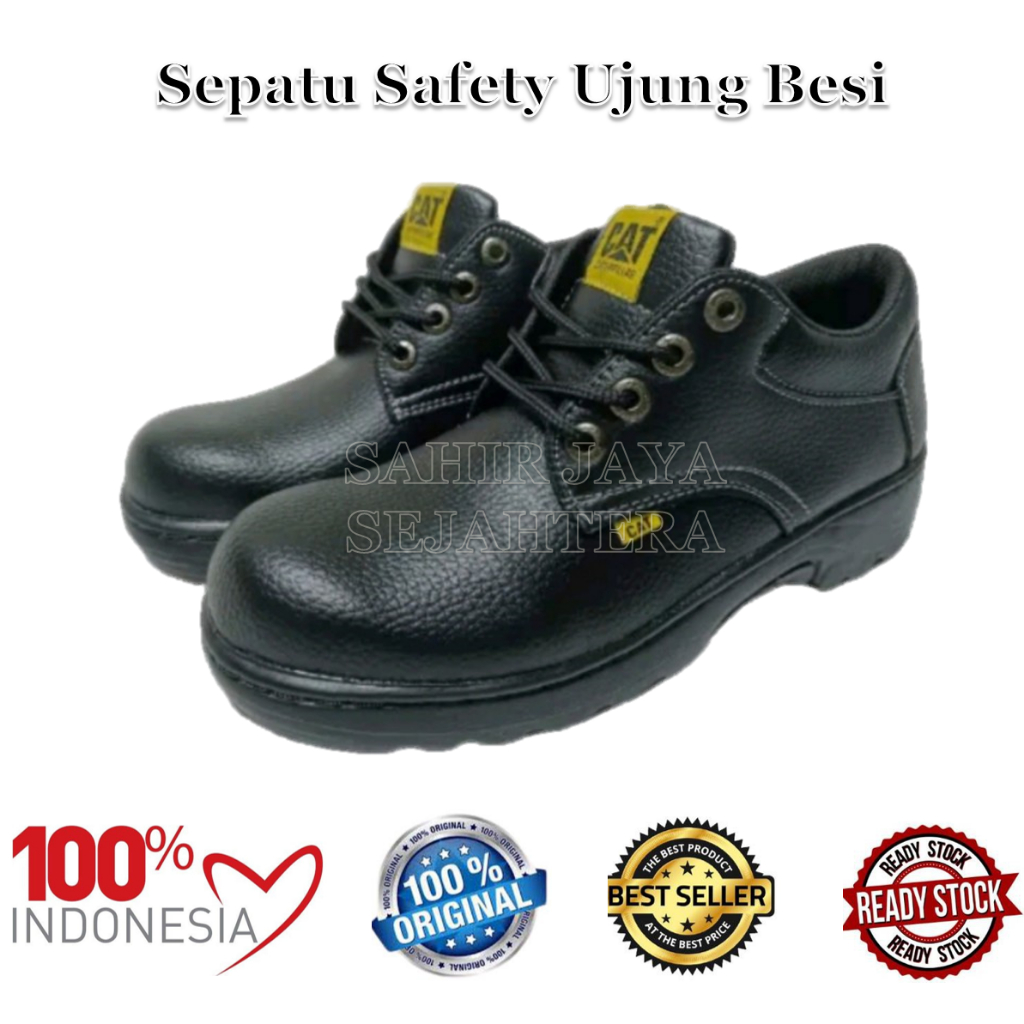 Jual Sepatu Safety Ujung Besi Model Tali Sepatu Safety Proyek Harga ...