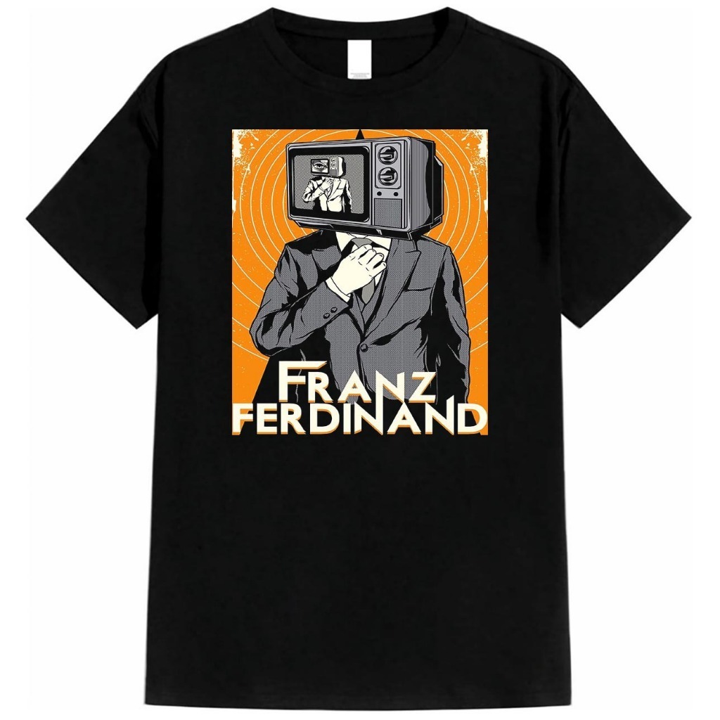 Jual Kaos T-Shirt Merchandise BAND FRANZ FERDINAND Bahan 24s | Shopee ...