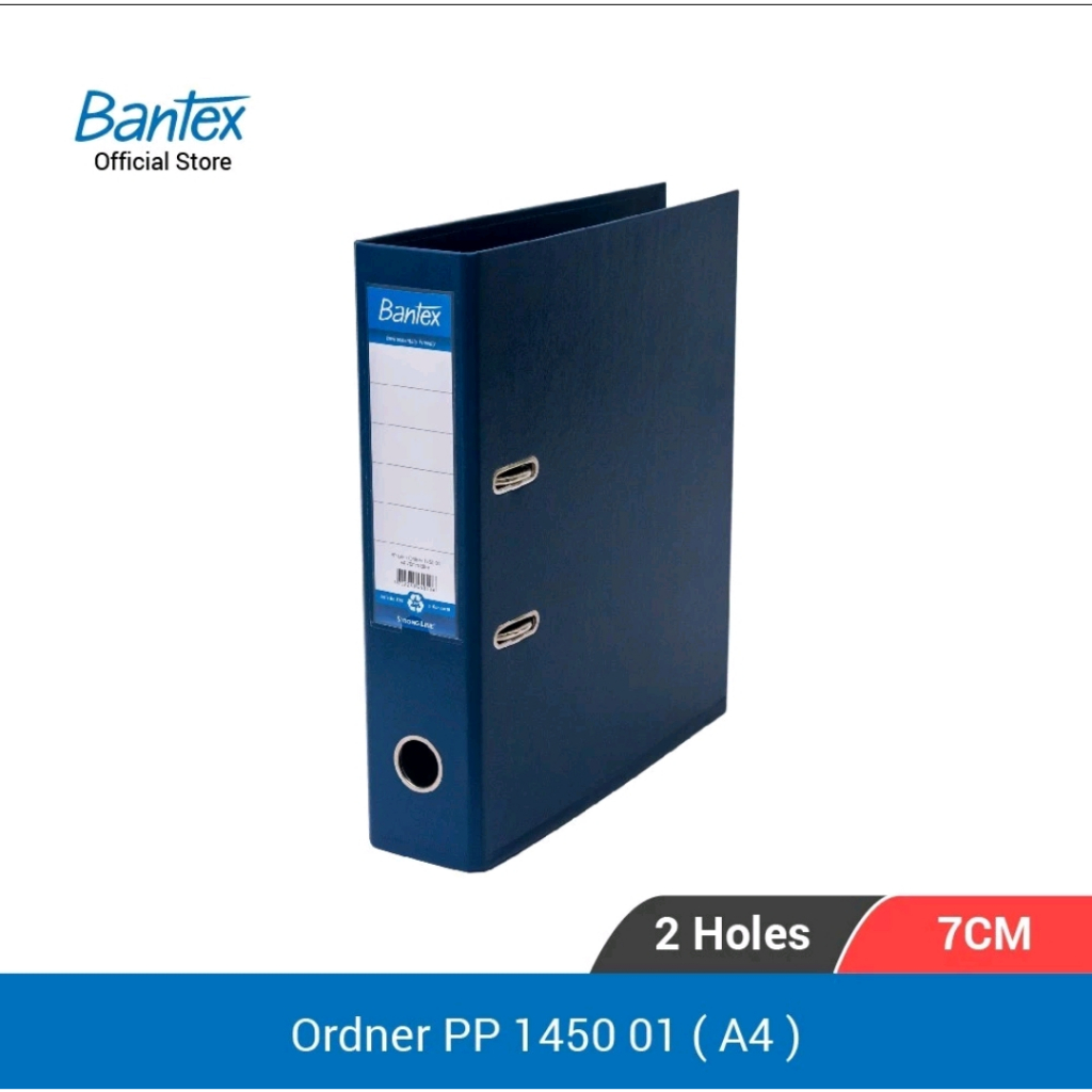 Jual Ordner Bantex A4- 1450 Biru ( pcs ) | Shopee Indonesia