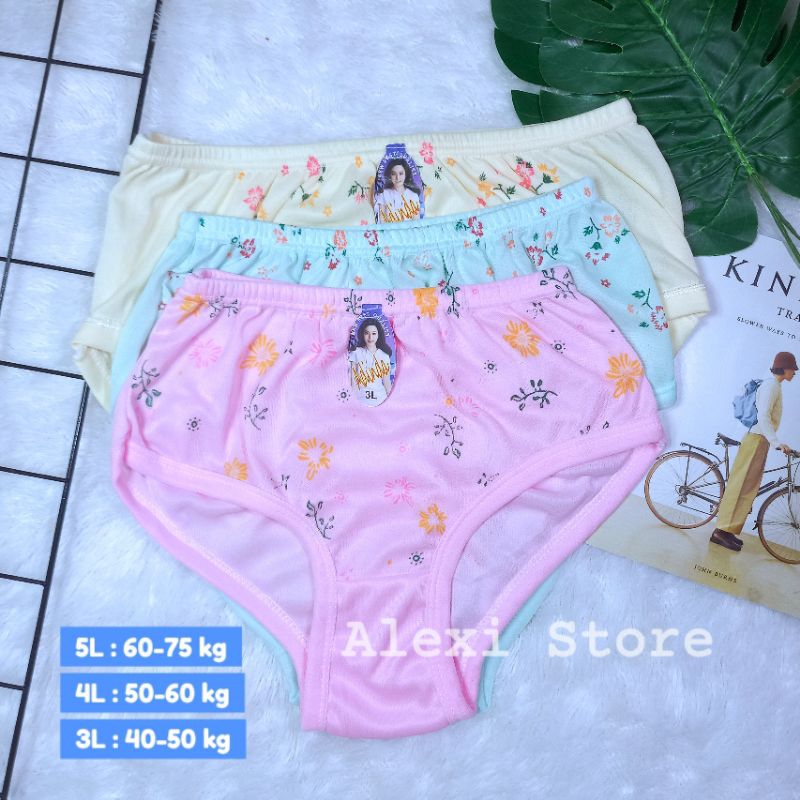 Jual Celana Dalam Wanita Jumbo Murah Cd Bumil Mama Gemoy Model Bunga ...