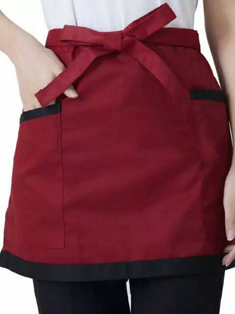 Jual Bp Apron Waiter Cafe and Restoran Celemek Setengah Badan Pria ...