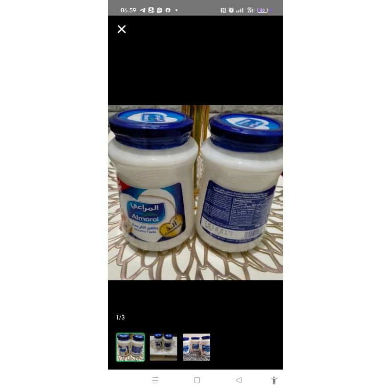 Jual cream cheese / krim keju Almarai saudi lezat enak gurih KSA ...