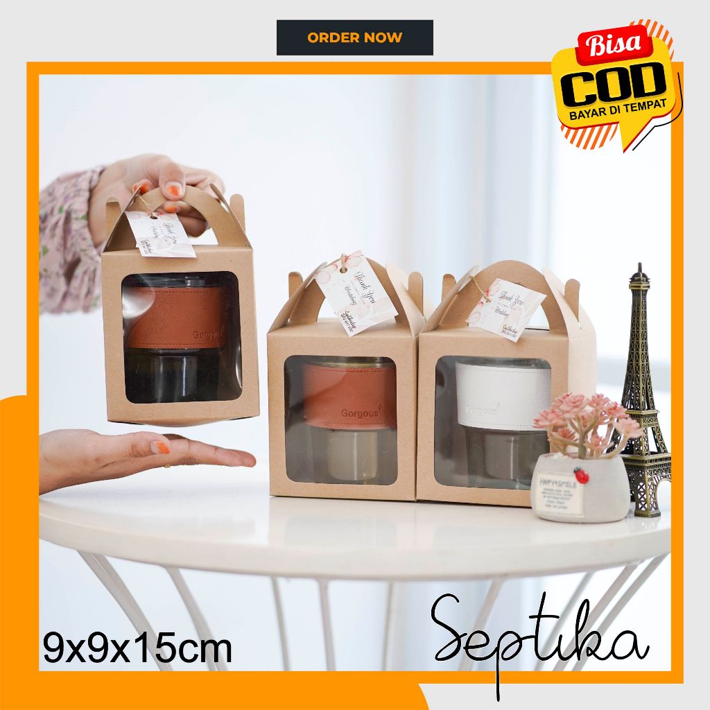 Jual Paper Box Craft Tumbler Dus Packaging Kemasan Souvenir Kardus ...