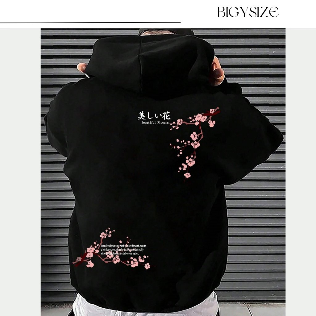 Jual Hoodie Jepang Sakura Big Size (S - 6XL) Jacket Cewek Cowok ...