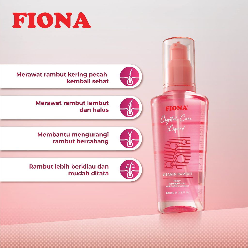 Jual Fiona Vitamin Rambut (Crystal Care Liquid) | Shopee Indonesia
