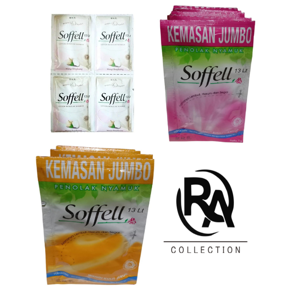 Jual Soffell Anti Nyamuk Sofel Per Sachet - Rafka Aulia Collection ...
