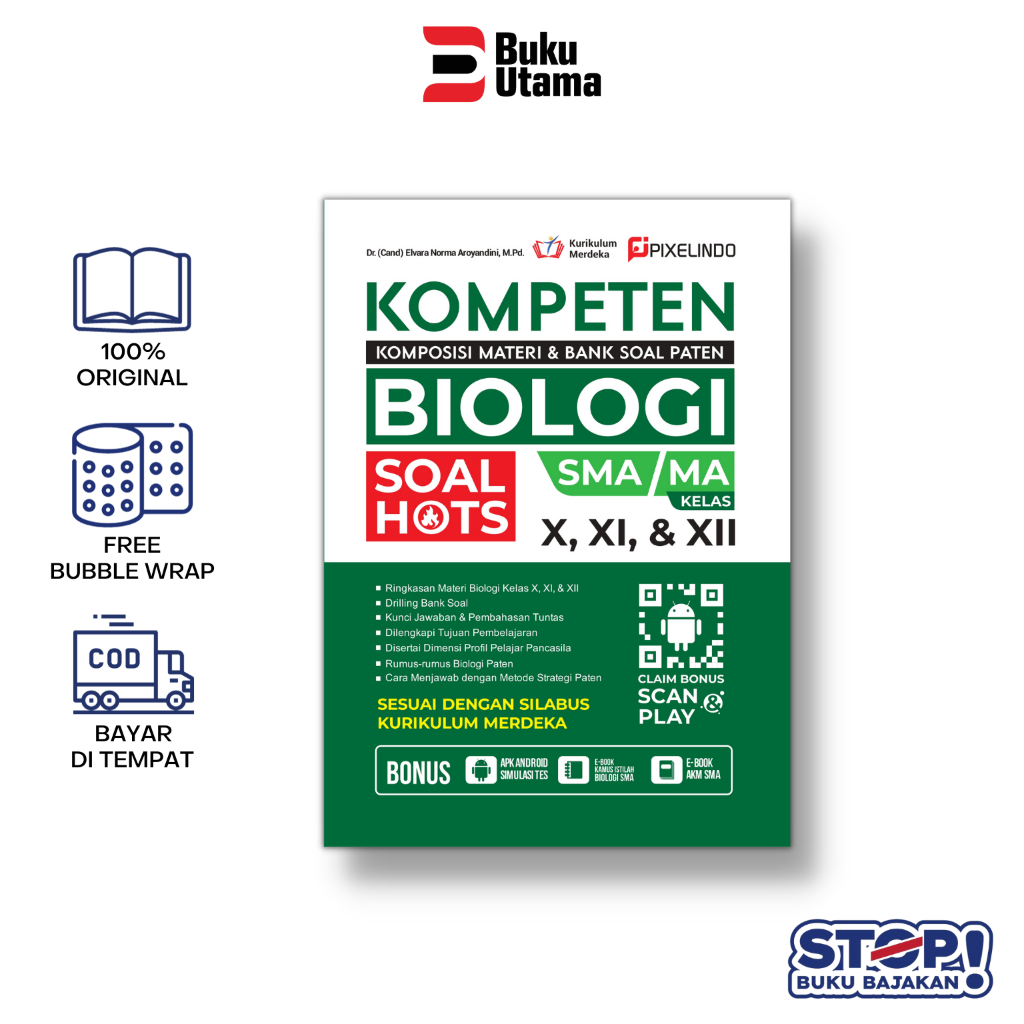 Jual BUKU KOMPETEN FISIKA MATEMATIKA BIOLOGI KIMIA SMA KELAS X, XI, XII KURIKULUM MERDEKA ...