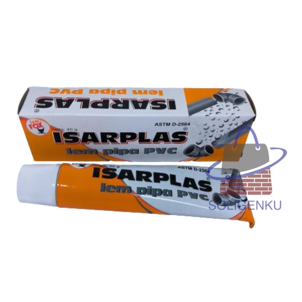 Jual LEM ISARPLAS 40gr LEM PIPA PVC KUALITAS BAGUS AICA INDRIA | Shopee Indonesia