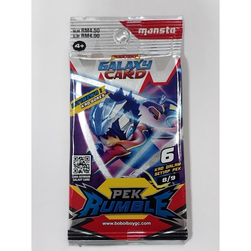Jual Pek Rumble - BoBoiBoy Galaxy Card : Pek Rumble Kad Trading Card ...
