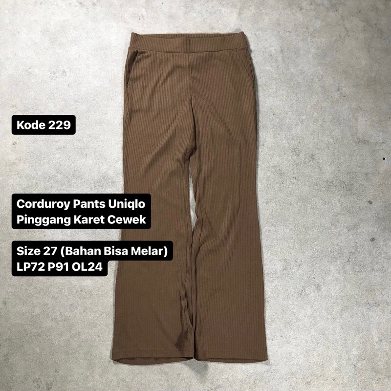 Jual Celana Corduroy - Cargo - Legging Basic Size 25-31 Cowok Cewek ...