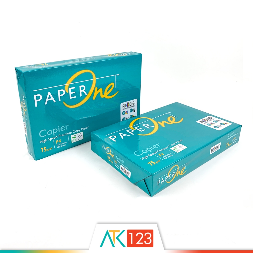 Jual Kertas HVS F4 75 gsm - Paper One | Shopee Indonesia