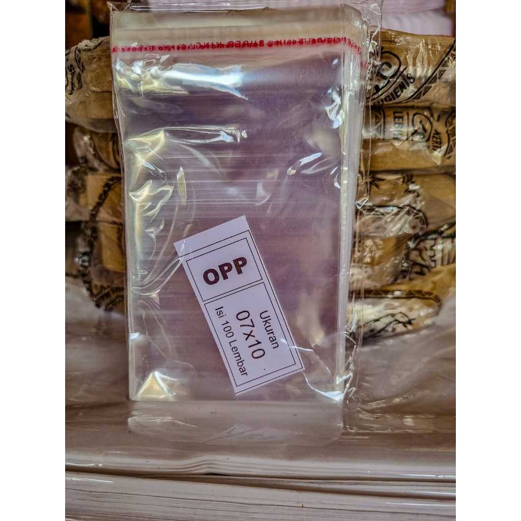 Jual PLASTIK OPP NON LEMBAR 7X10 | Shopee Indonesia