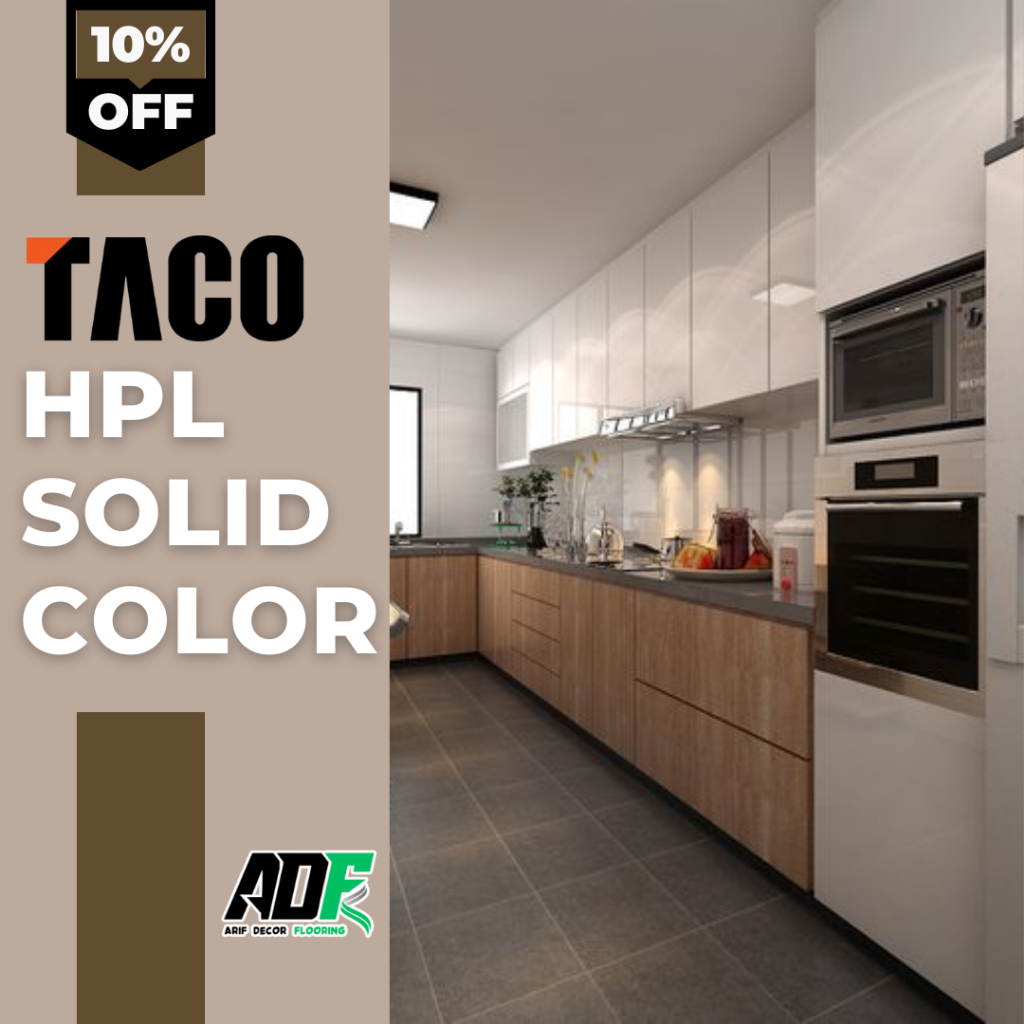Jual HPL TACO SOLID COLOR Pelapis Kayu Triplek Furniture Meja Lemari ...