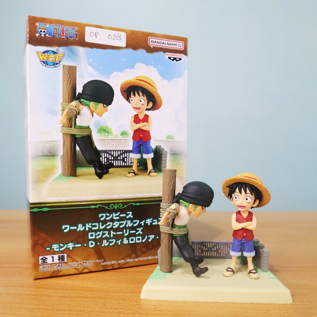 Jual Roronoa Zoro dan Monkey D Luffy Arc East Blue World Collectible ...