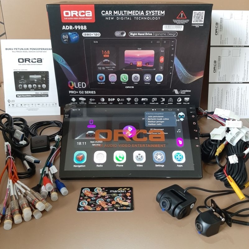 Jual HEAD UNIT ANDROID 10" ORCA PRO PLUS NFC TERBARU RAM 6/256 GB ORCA ...