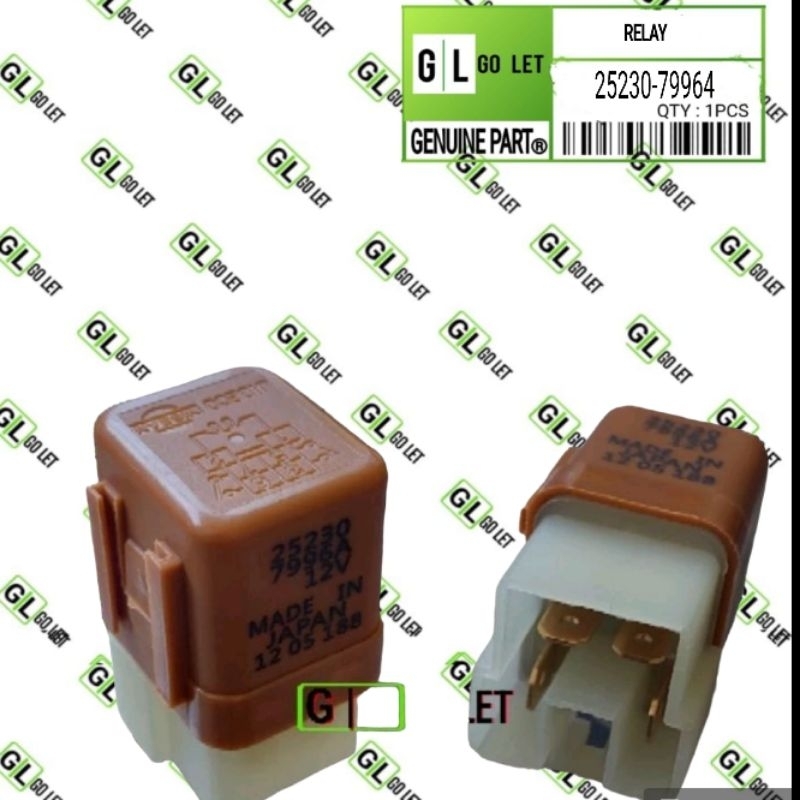 Jual RELAY FAN-RELAY MOTOR FAN JIDECO NISSAN TERANO SERENA JUKE XTRAIL ...