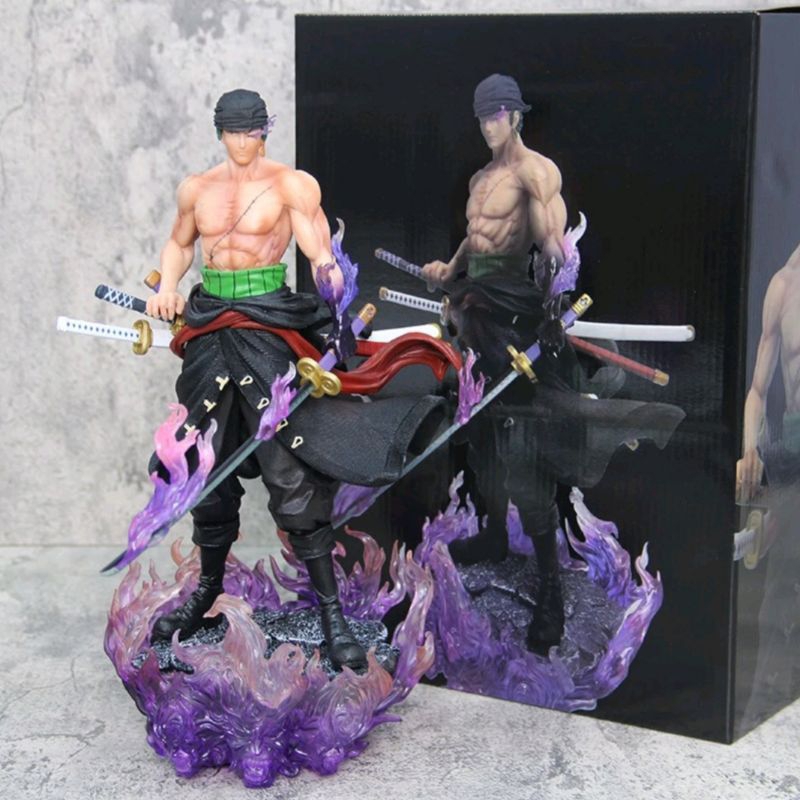 Jual Action Figure One Piece Zoro Enma Asyura statue big size Surge ...