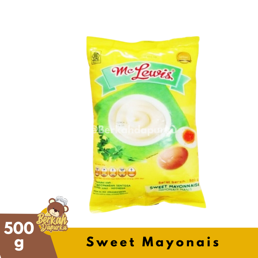 Jual Mc Lewis Mayo Sweet 500g Mayonnaise Manis | Shopee Indonesia