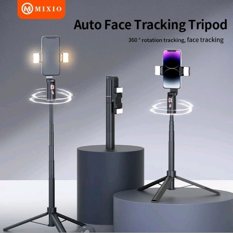 Jual MIXIO A100 Auto Face Tracking Tripod 1.5M Gimbal Handphone ...