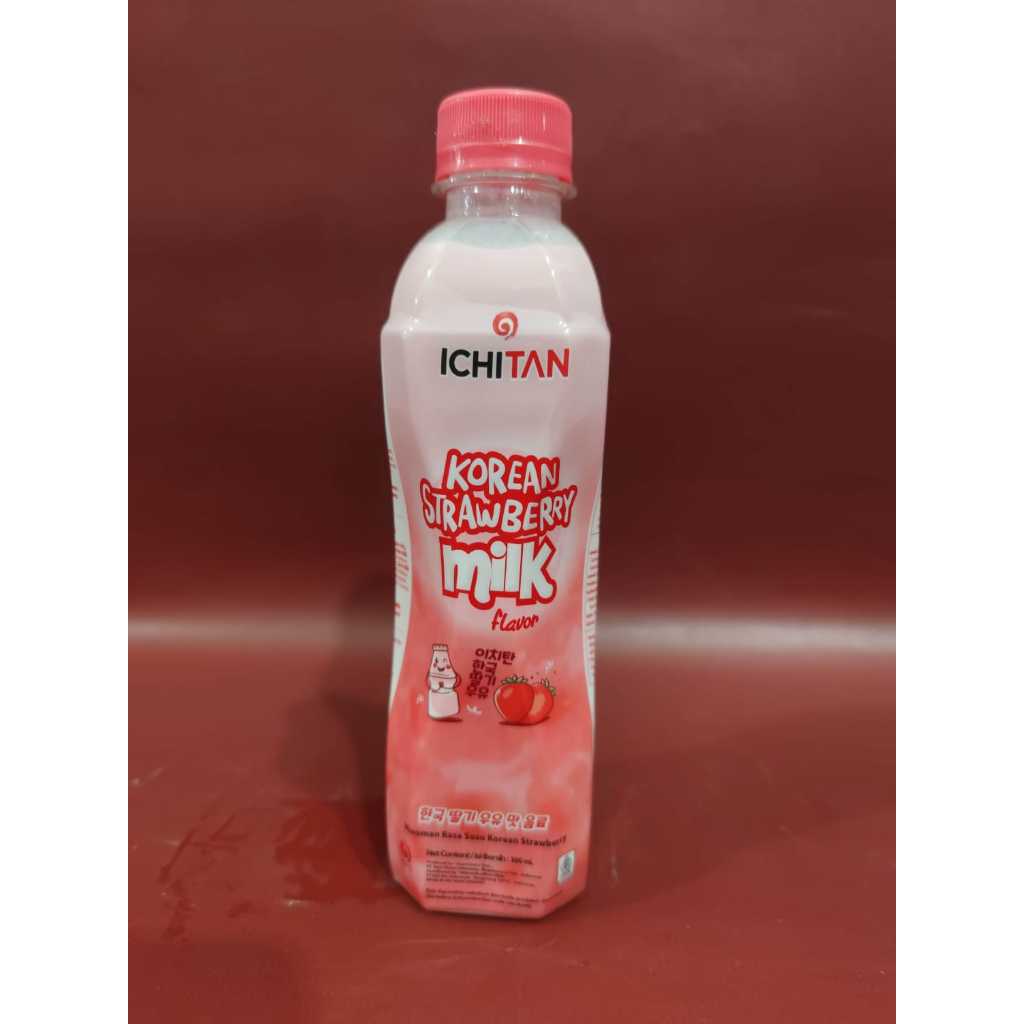 Jual Ichitan Korean Strawberry Milk 300ML - Minuman Korean Strawberry Milk Ichitan | Shopee ...