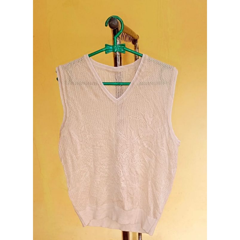 Jual vest rajut ,kuning pastel - NM | Shopee Indonesia