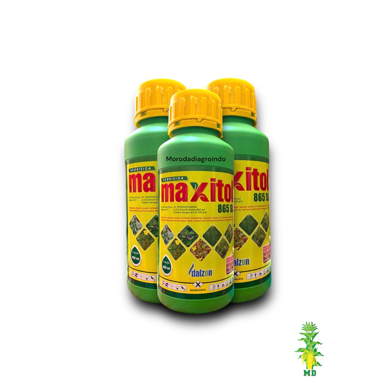Jual Herbisida sistemik MAXITOL 865SL 400ML mengendalikan gulma berdaun ...