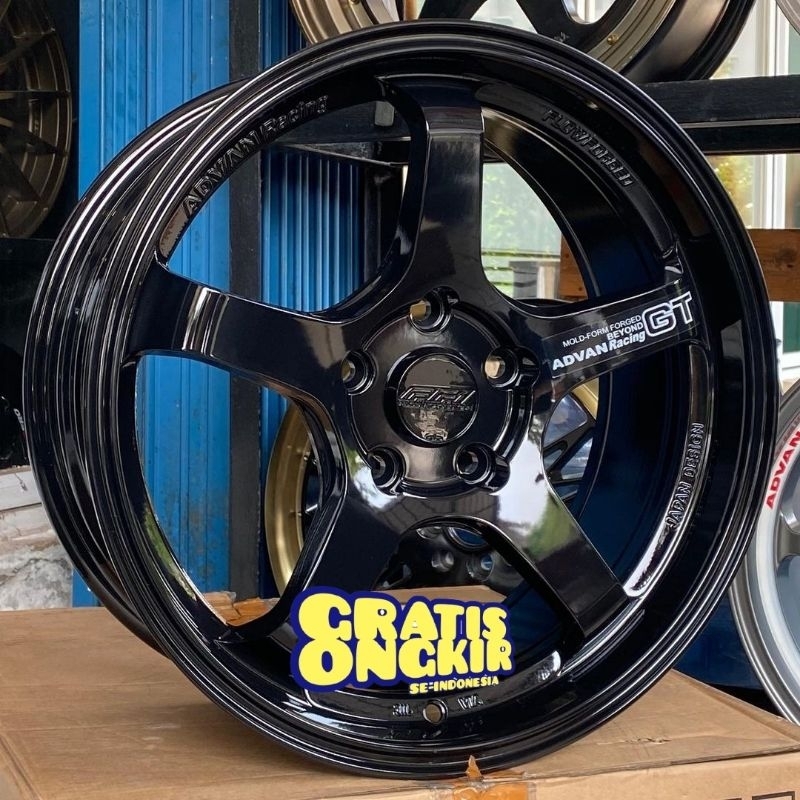 Jual velg racing 17 PCD 5X100 ADVAN GT FLOW FORMING velg racing mobil ...