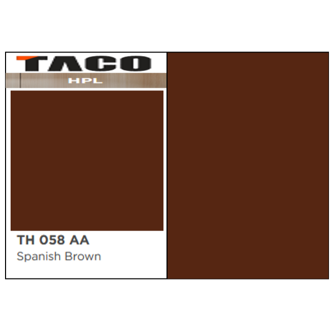 Jual Taco HPL TH 058 AA - Spanish Brown | Shopee Indonesia