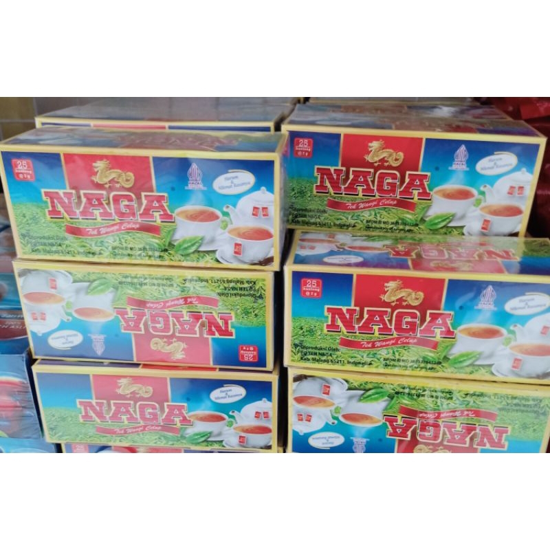 Jual Teh Naga Celup isi 25 asli Malang/tehcapnaga | Shopee Indonesia