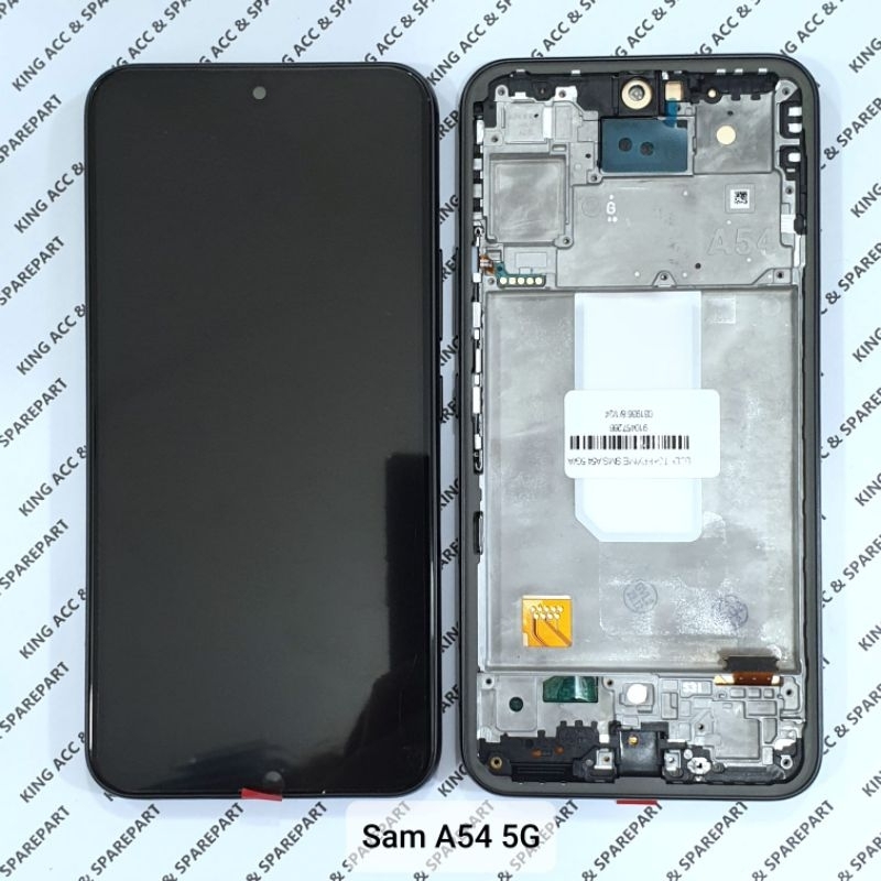 Jual LCD TOUCHSCREEN + FRAME SAMSUNG GALAXY A54 5G A546 BLACK INCELL ...