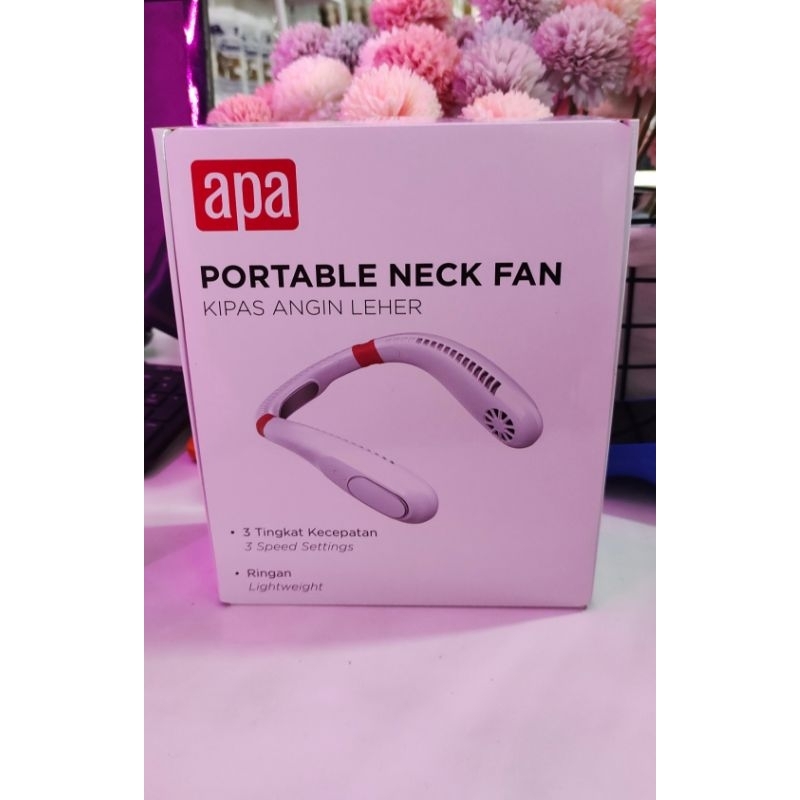 Jual Apa Kipas Angin Leher Rechargeable Portable Neck Fan | Shopee ...