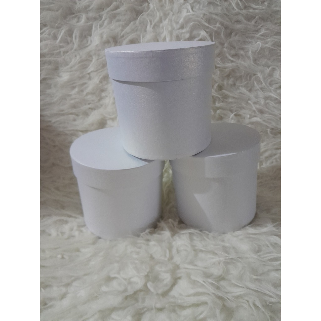Jual Bloom Box D10 T10 Gift Box Bulat / Flower Box Bulat / Mini Bloom Box Flower Bulat / Round ...