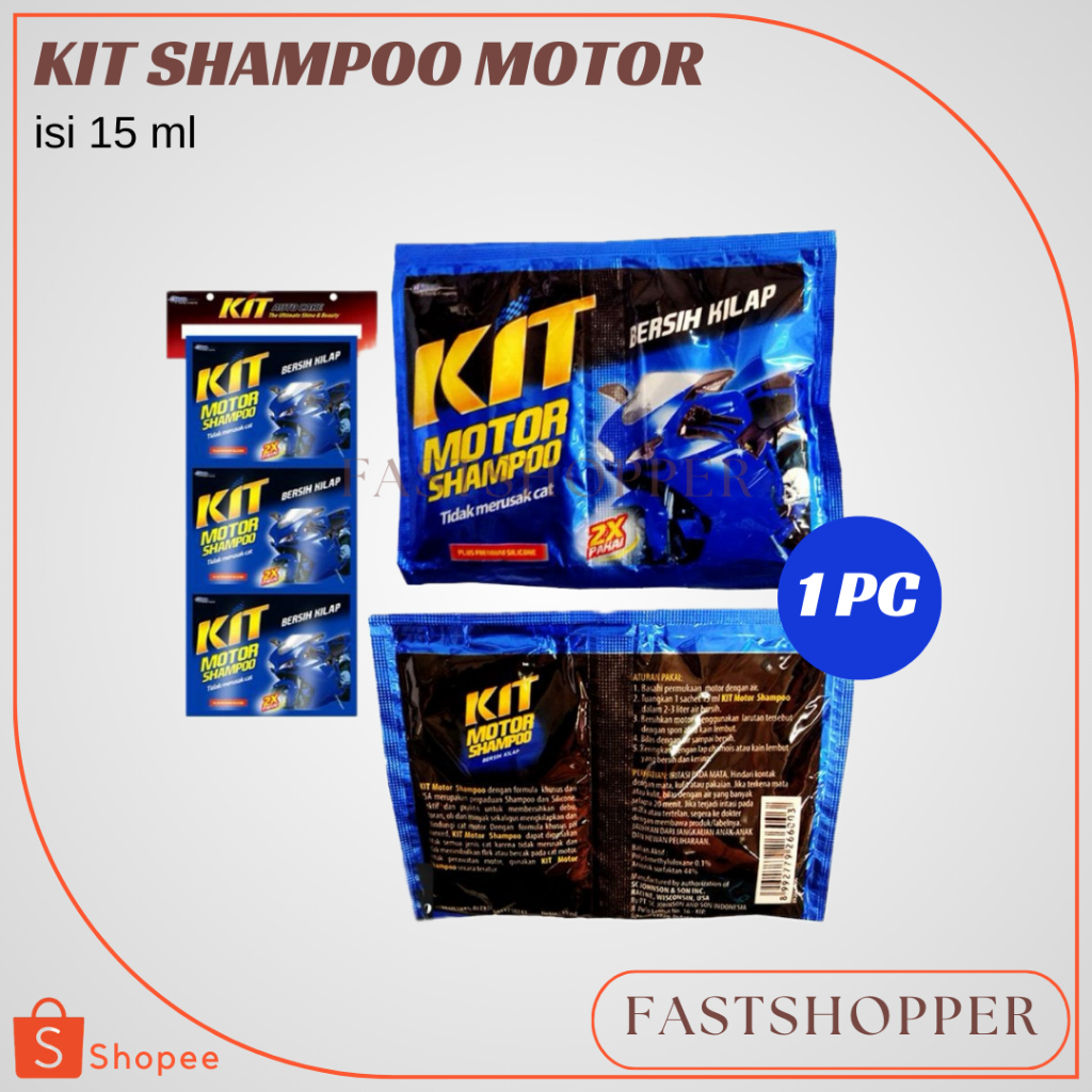 Jual KIT SAMPO shampo cuci mobil motor kit sampo cuci kendaraan ...