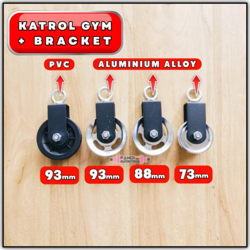 Jual Roda Katrol Pulley Gym Alat Fitness Home Gym DIY Sparepart Alat ...