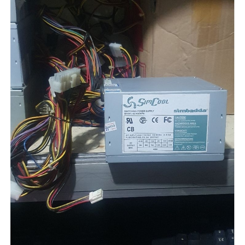 Jual psu simcool by simbadda ada 6 pin vga | Shopee Indonesia