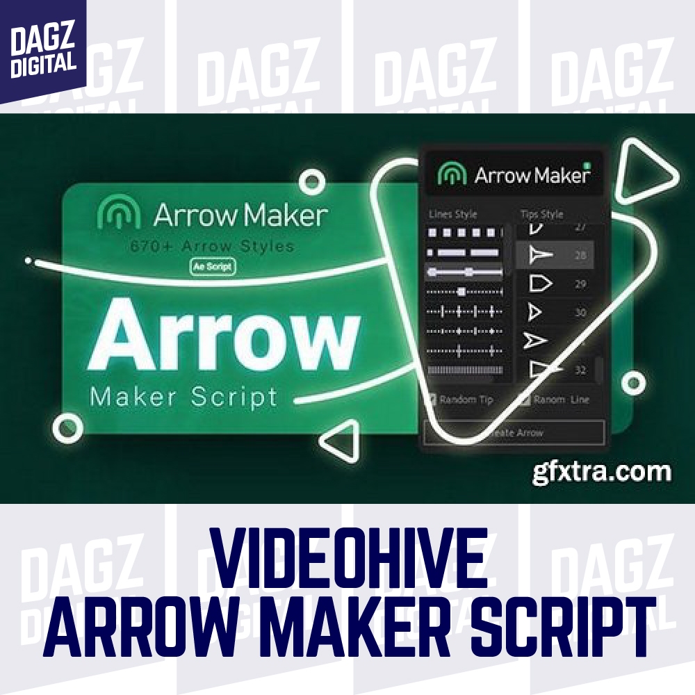 Jual Videohive - Video Hive Arrow Maker Script - VH-47236625 Template templet after effects ...