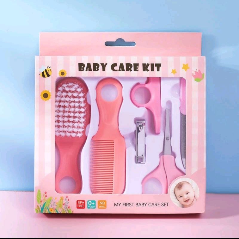 Jual Perlengkapan bayi set new born Termometer, Gunting kuku, sisir ...