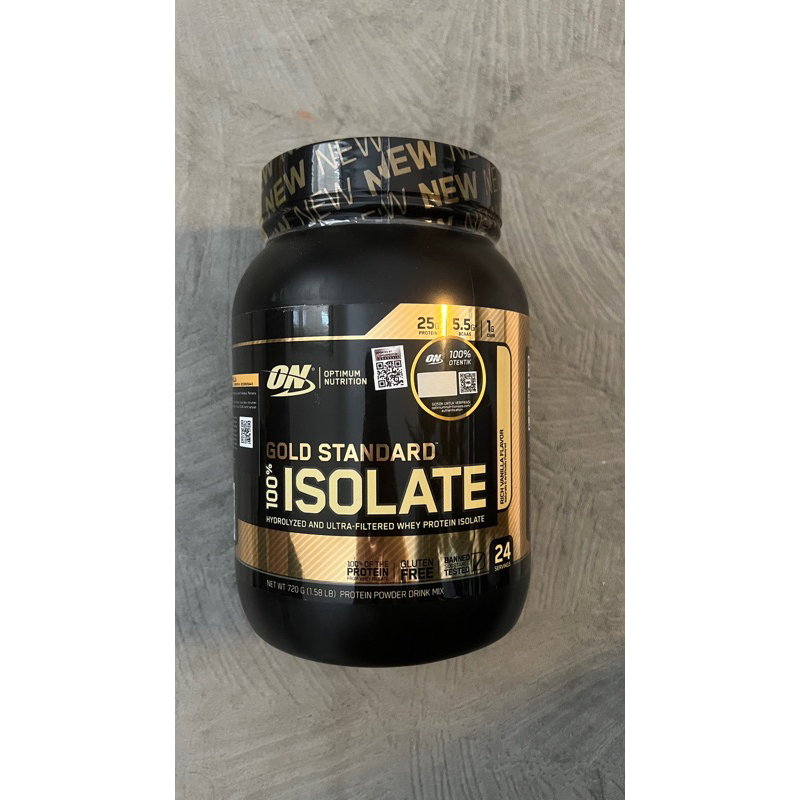 Jual Optimum Nutrition Isolate Whey Protein Vanilla 1.58LB | Shopee ...
